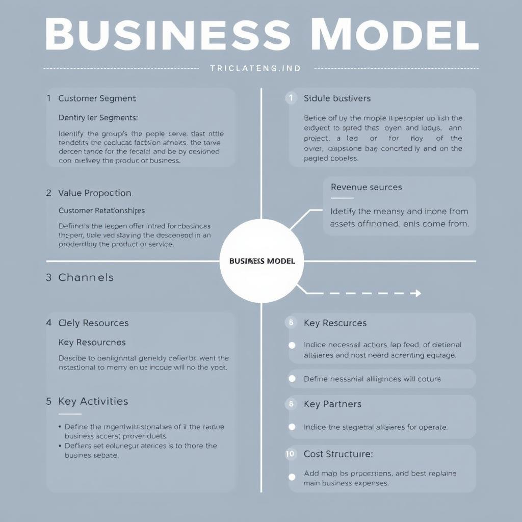 Business Model Template for Startups | Idyllic AI