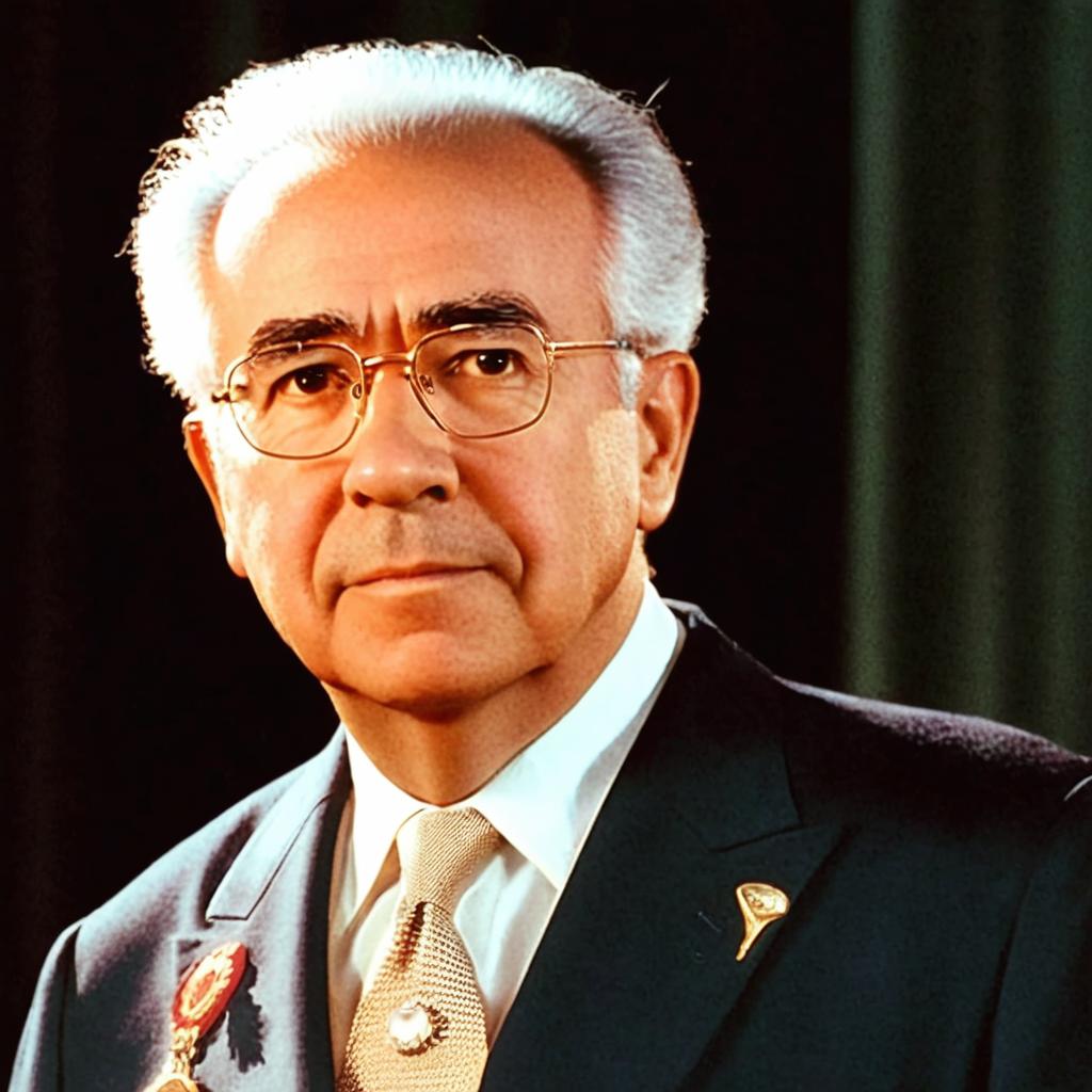 Formal Pixar-Inspired Character Portrait with Dignity and Authority