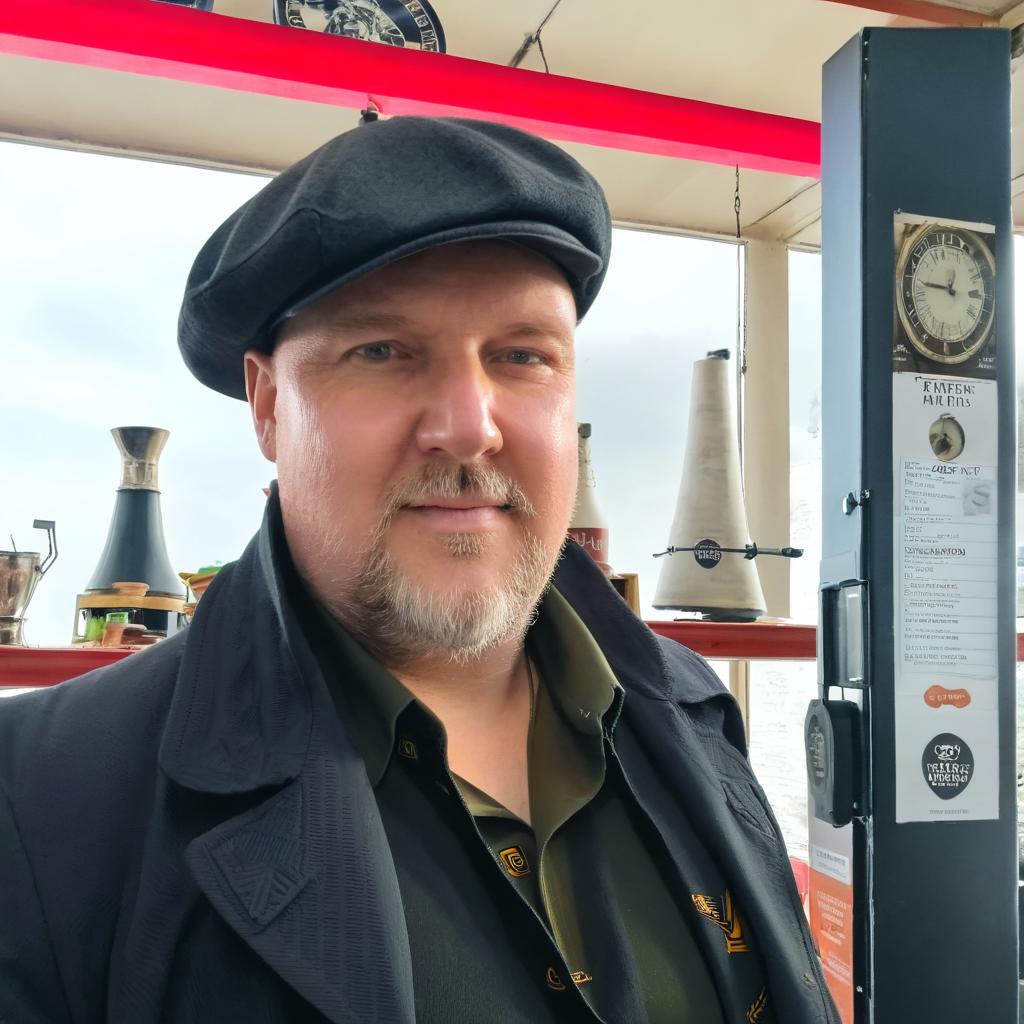 Vintage Peaky Blinders Portrait: Capturing 1920s British Elegance