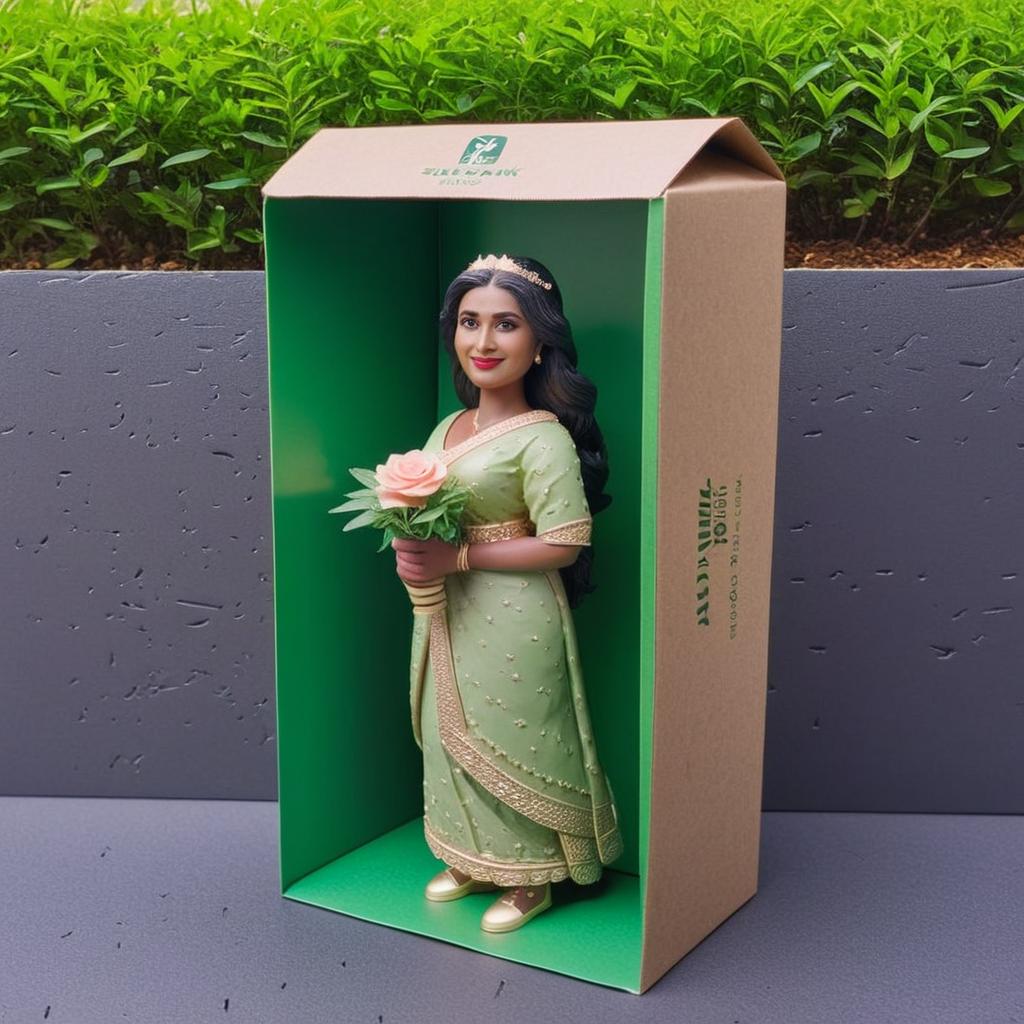 Stunning 'Starter Pack' Collectible Figurine Image Render