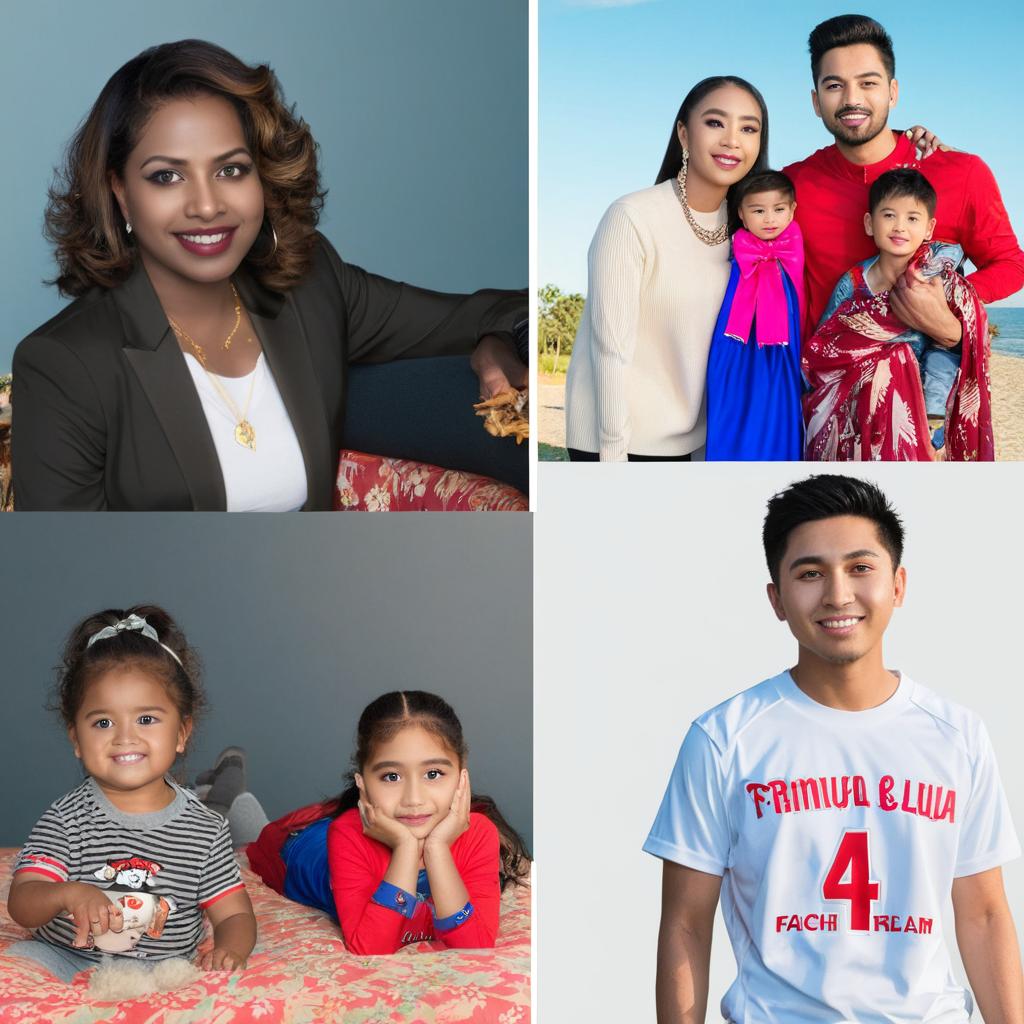Cohesive Family Photo Collage: Celebrate Togetherness