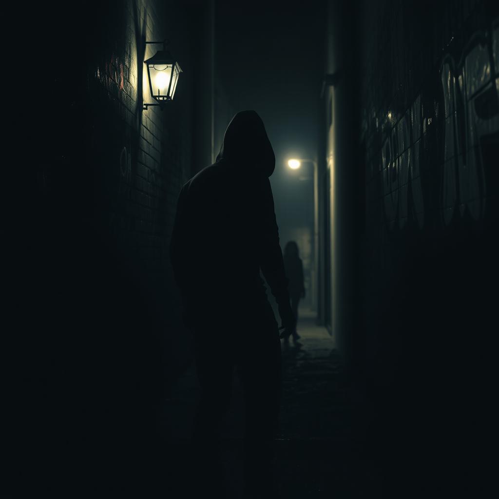 Dark Alley Secrets: A Cinematic Stalker Scene