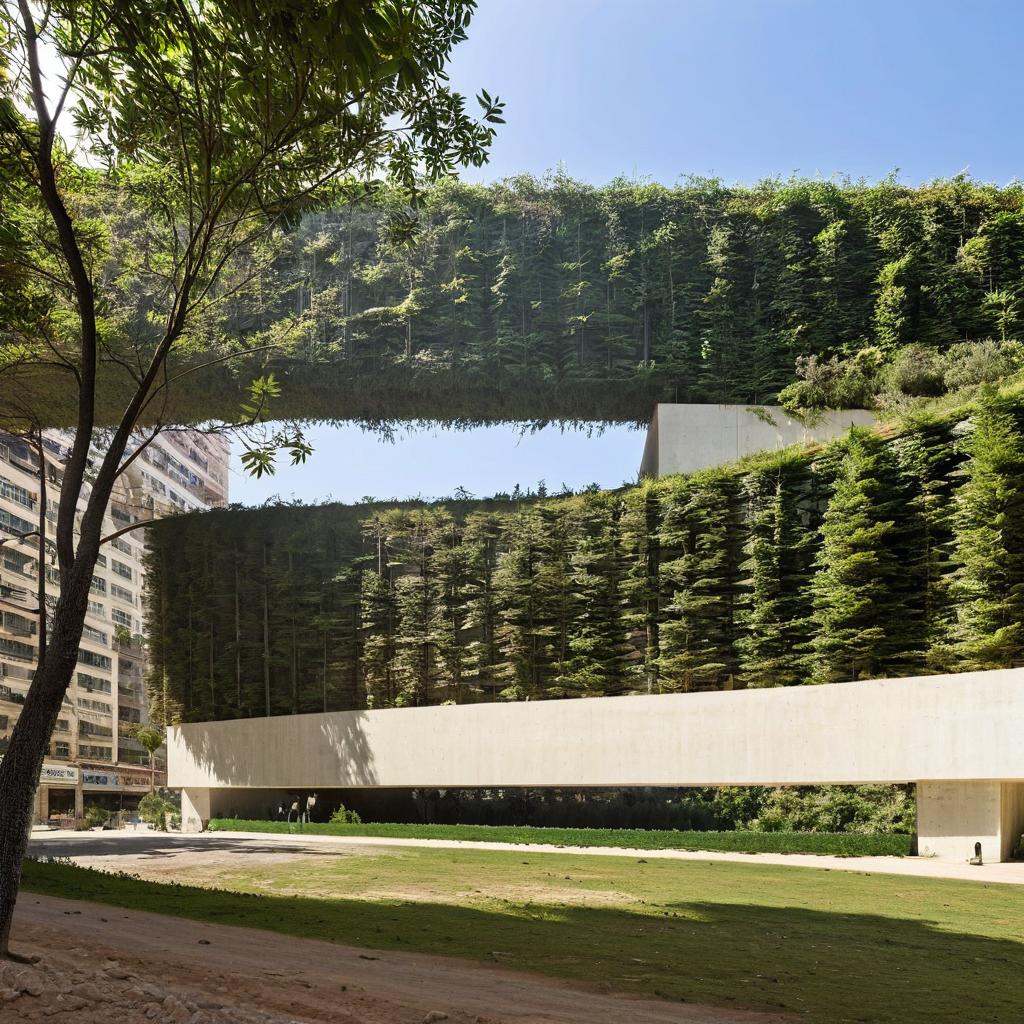 Innovative Architectural Design: Interconnected Buildings in Beirut