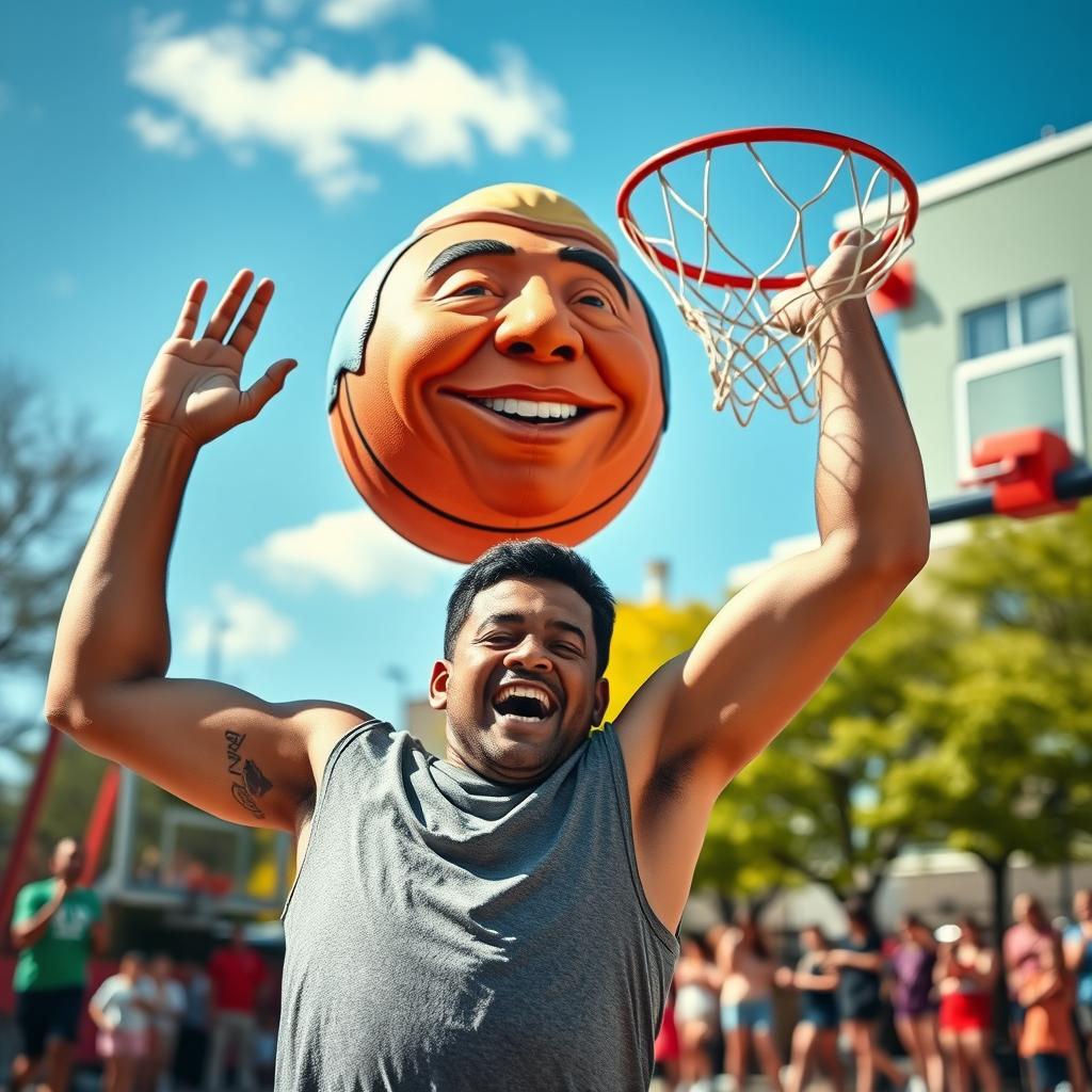 Joyful Basketball Play: Celebrating Diversity and Fun