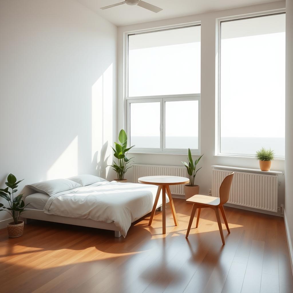 Minimalist Room Design: Embrace Airy Aesthetics with Natural Light