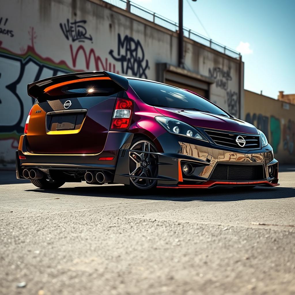 Modified 2008 Nissan Grand Livina: An Urban Automotive Masterpiece