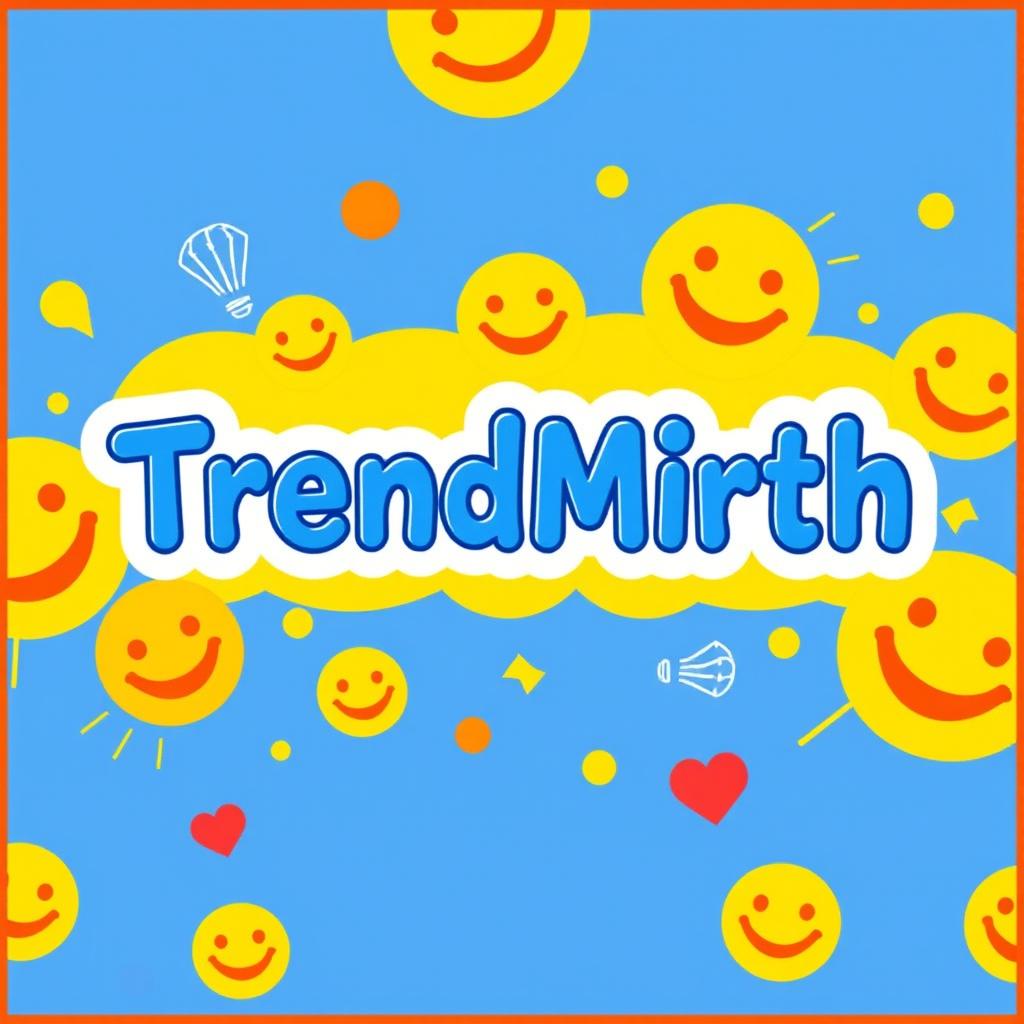 Vibrant YouTube Channel Profile Image Design for TrendMirth