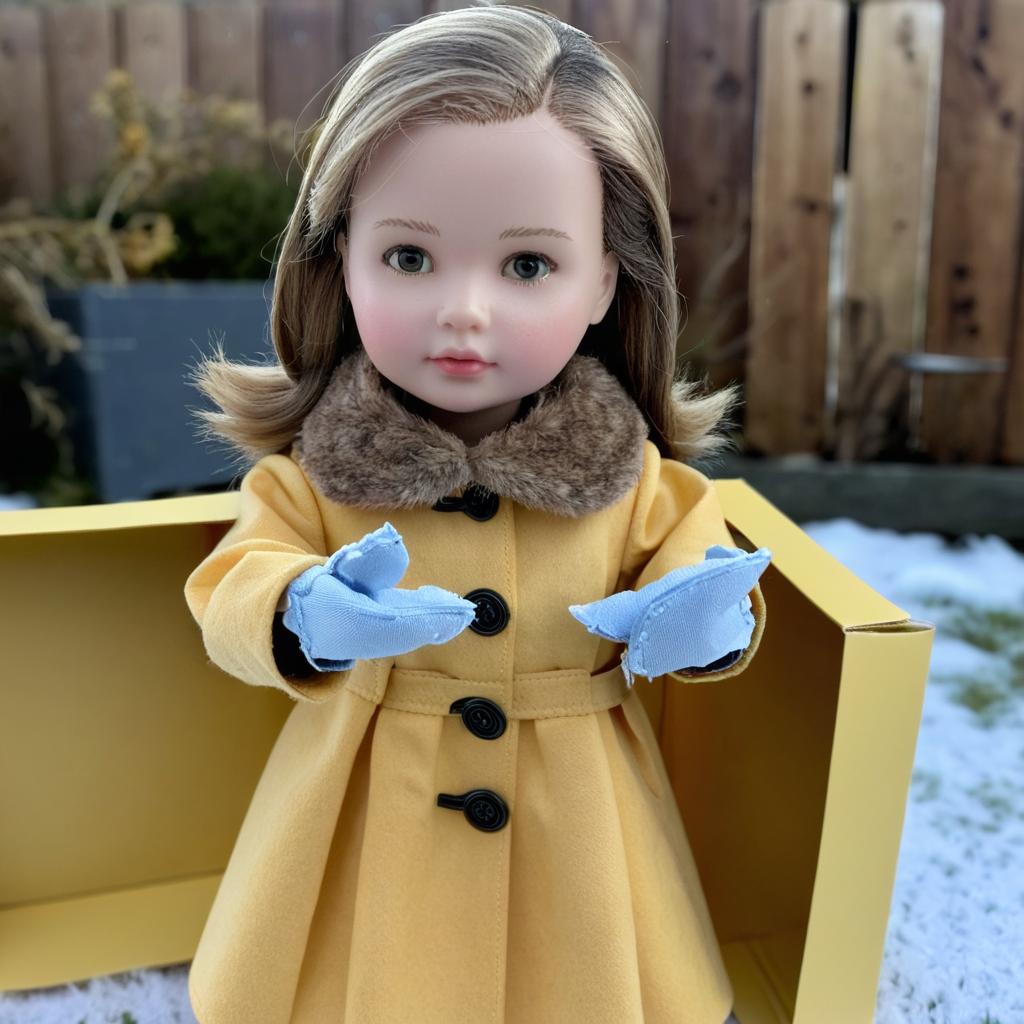 Toddler Action Figure in a Colorful Toy Box | Idyllic AI
