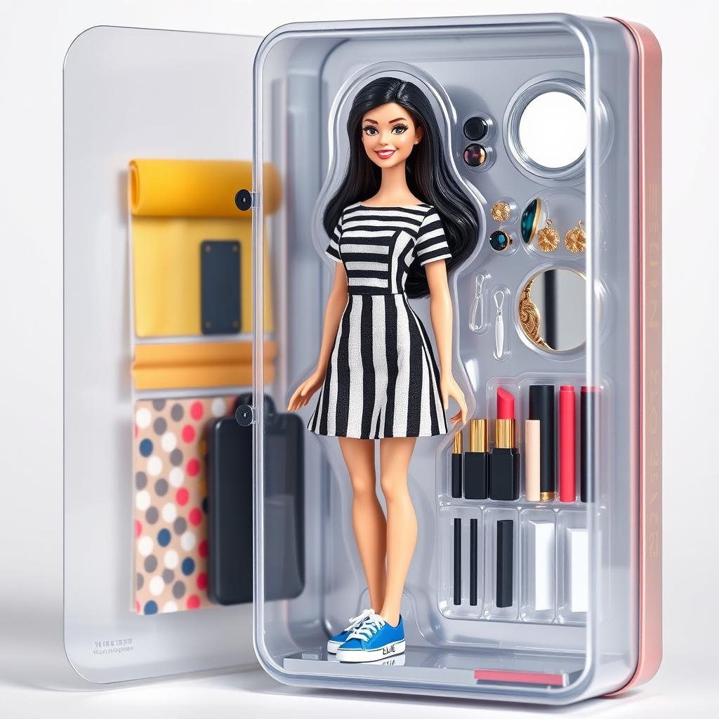 Modern Woman Collectible Figure - A Stylish 3D Toy Experience