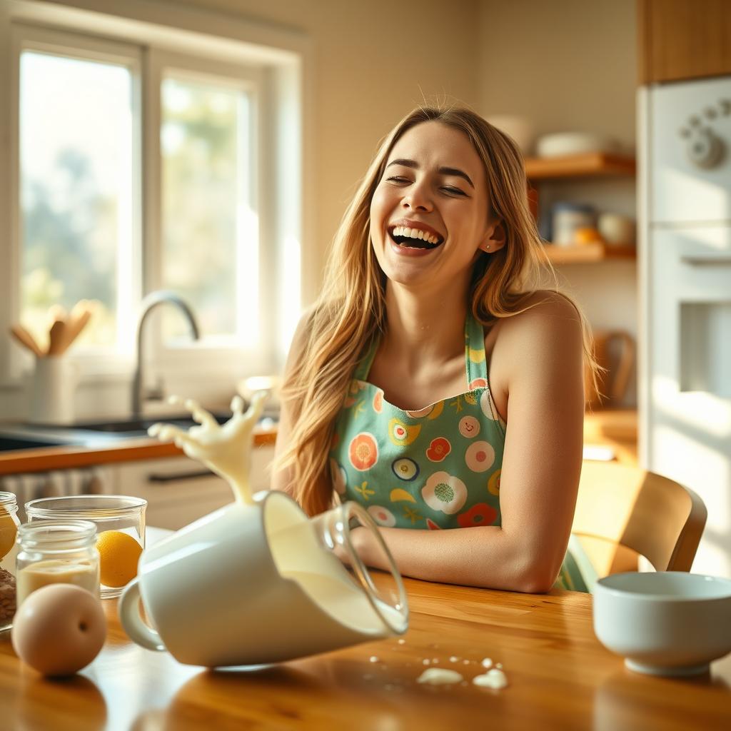 Joyful Kitchen Whimsy: A Playful Morning Routine