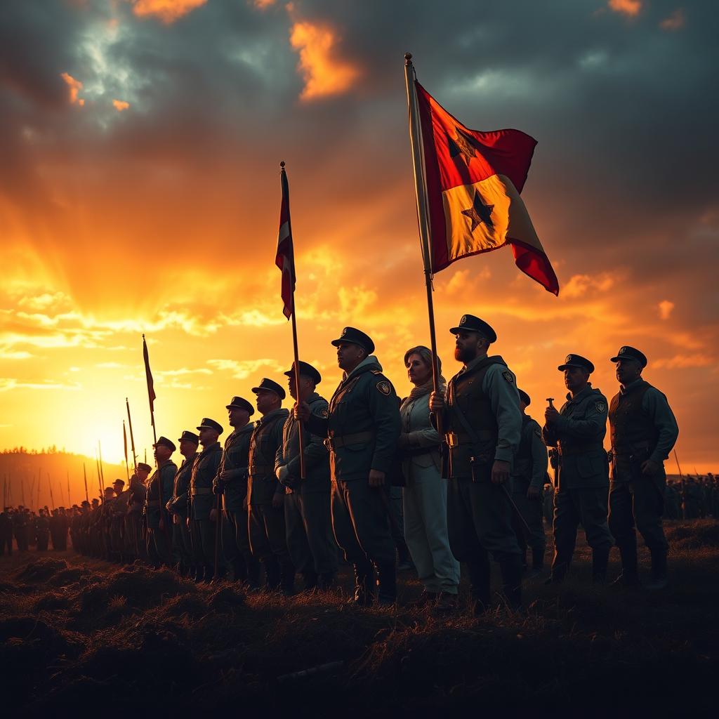 The Price of Freedom: An Inspiring Battlefield Scene