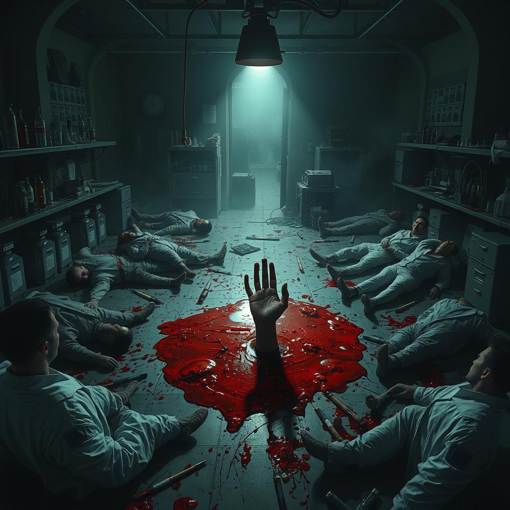 Sinister Secrets: Unveiling the Dark Lab with Bloodied Secrets