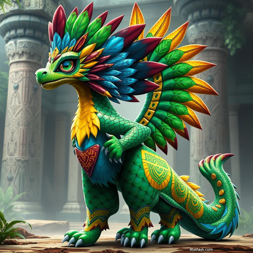 Vibrant Fursuit Design Inspired by Quetzalcoatl | Idyllic Ideas
