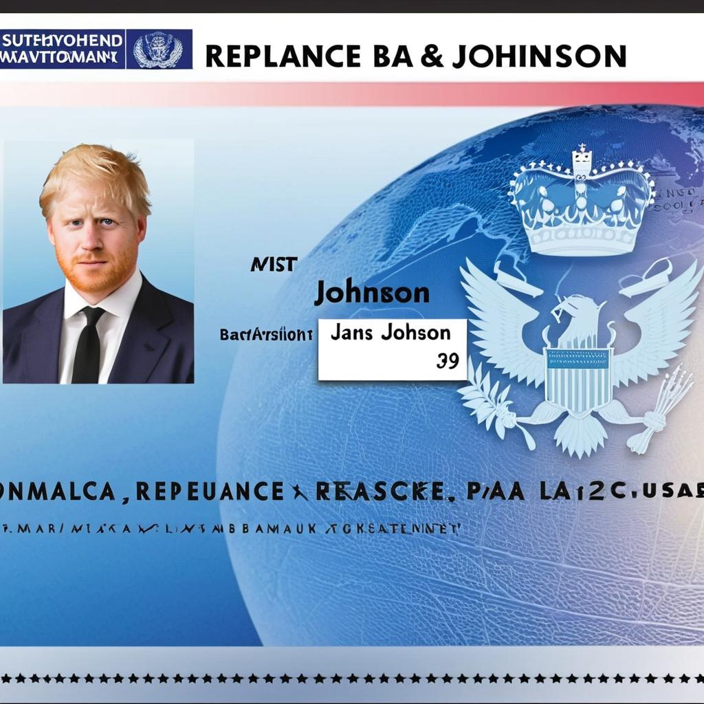 Creative AI Art: Illustrating a U.S. Passport with a Character