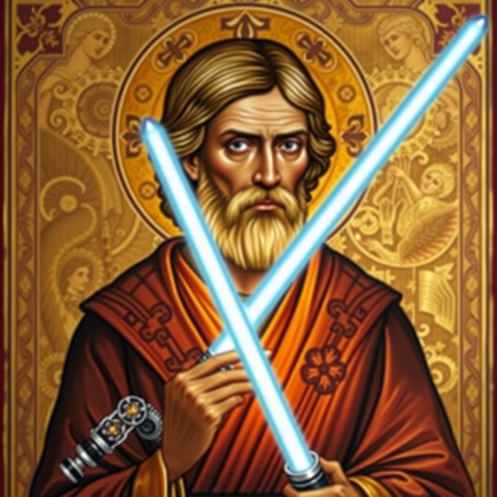 Sacred Star Wars: Obi-Wan Kenobi as a Saint in Byzantine Iconography