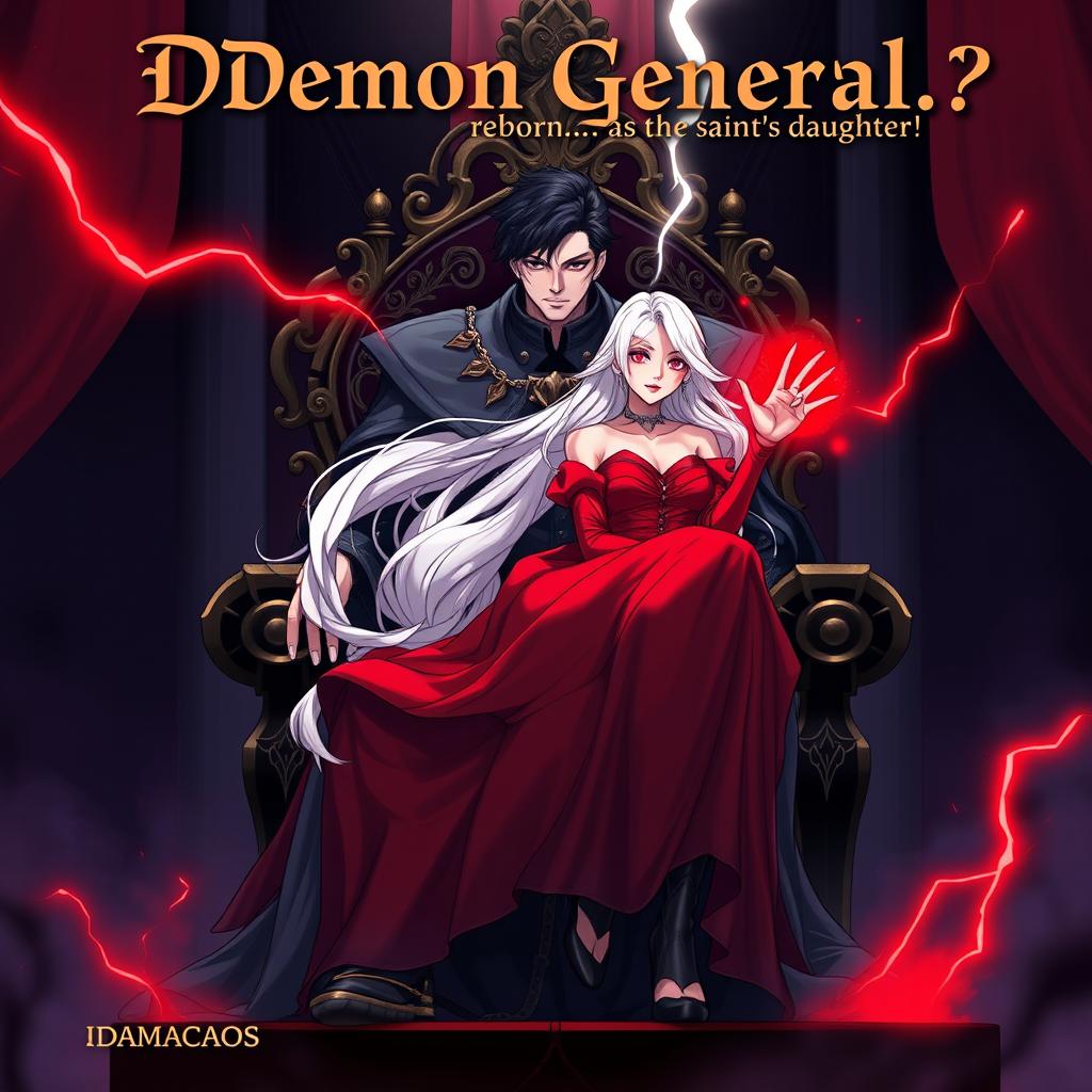 Demon General Reborn as a Saint's Daughter | Idamacaos Webtoon Cover