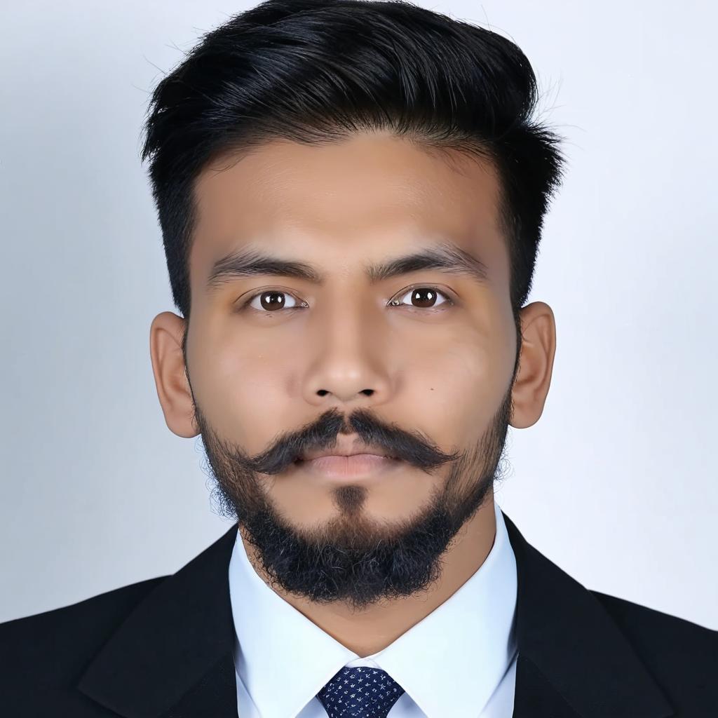 Professional Headshot of a Confident Young Man in Formal Attire