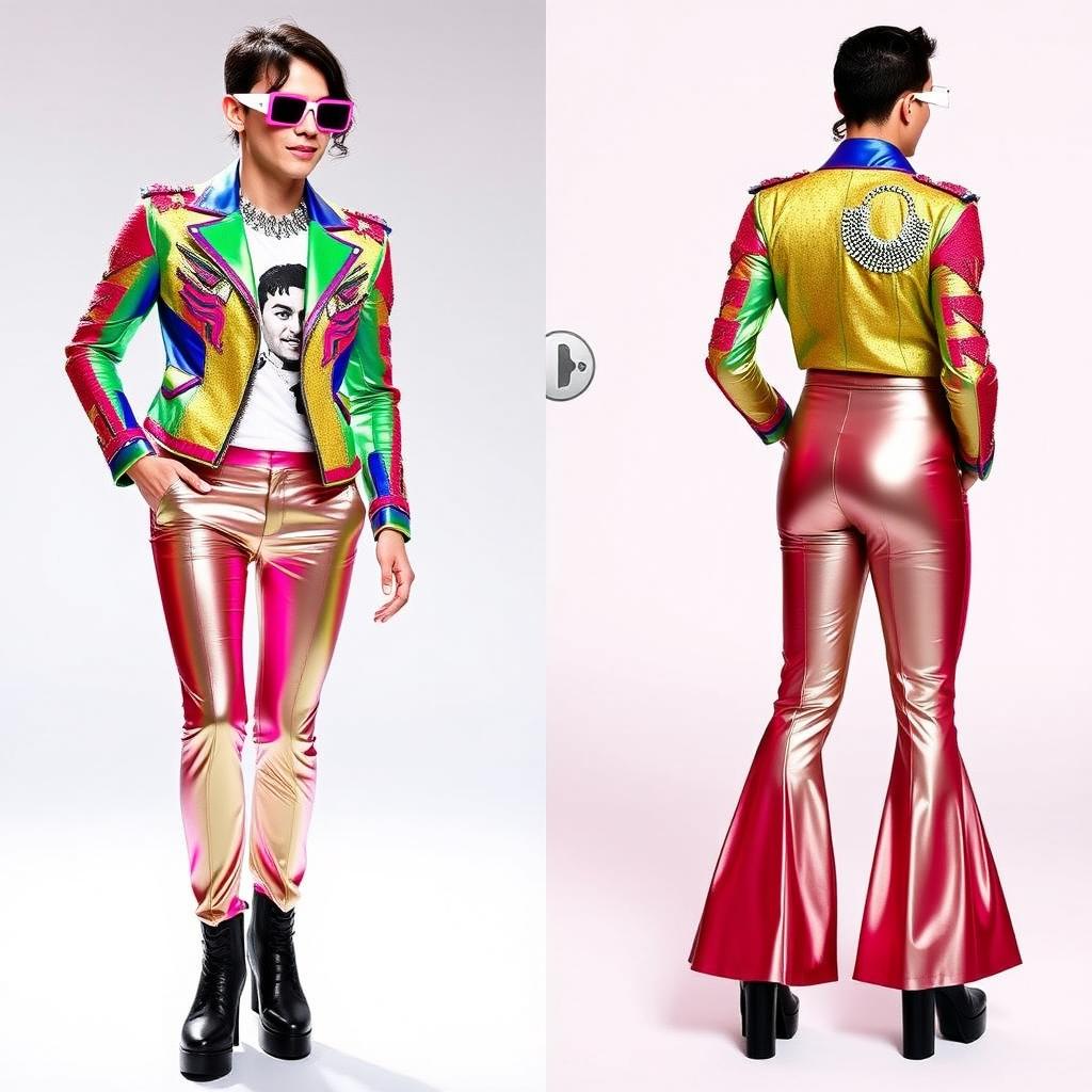 Stand Out in Style: Men’s Unique Katy Perry Witness Tour Costume