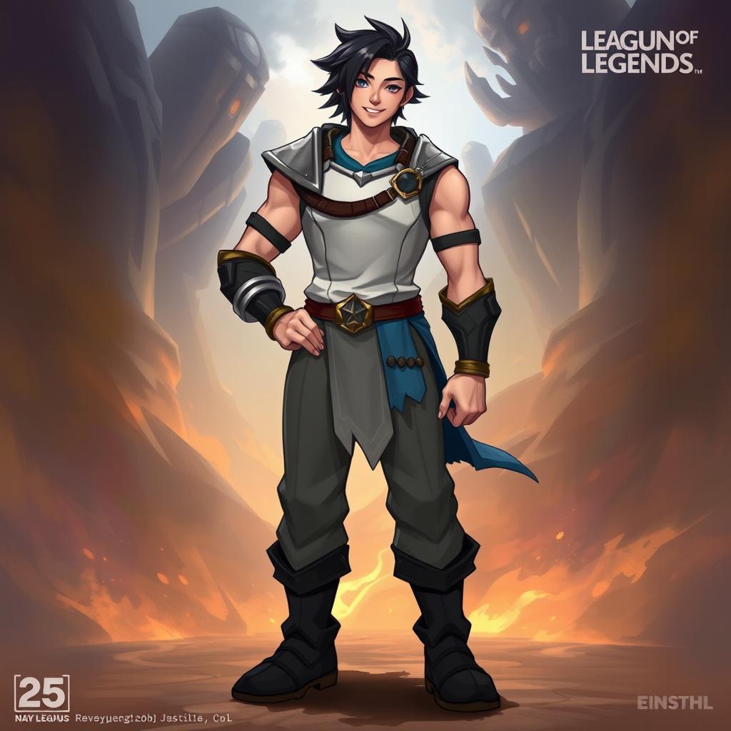 Heroic League of Legends Character Concept: A 25-Year-Old Adventurer