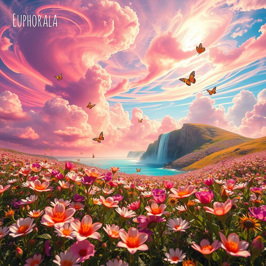 Euphoric Landscapes: A Surreal Journey through Color and Nature