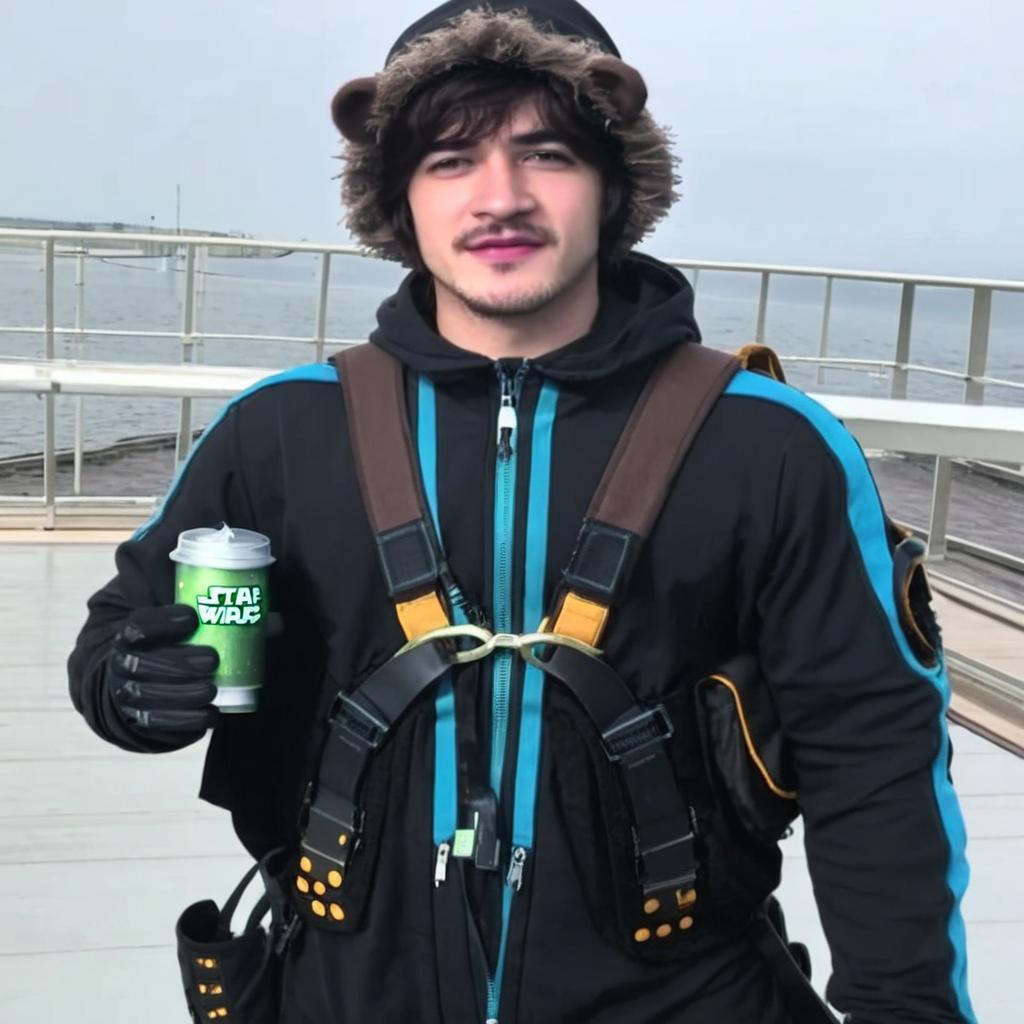 Whimsical Ewok Transformation: AI-Generated Fantasy Art