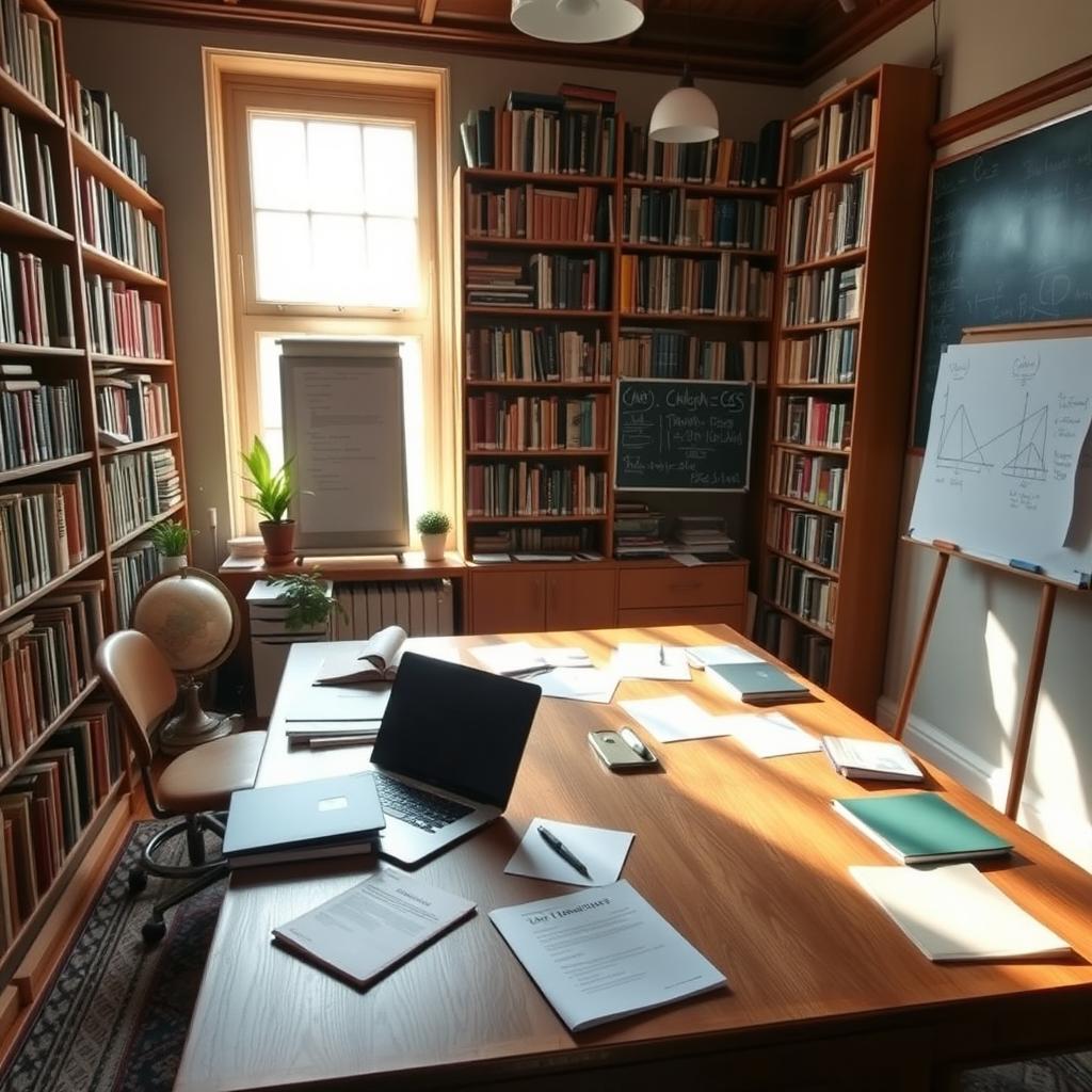 Inviting Scholarly Workspace: A Peek Inside an Academic Office