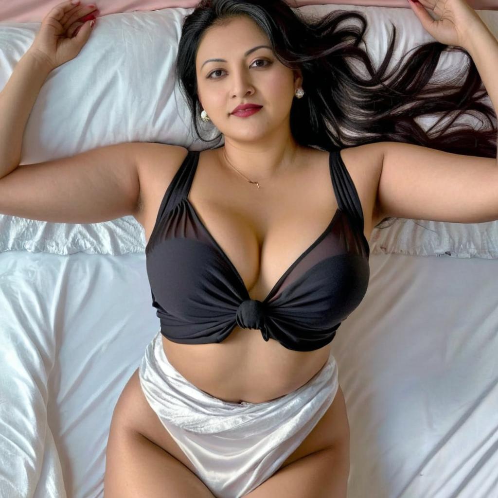 Elegance in Relaxation: A Serene Portrait of Grace