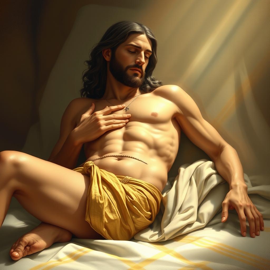 Divine Intimacy: Artistic Depictions of Jesus Christ in Suggestive Poses