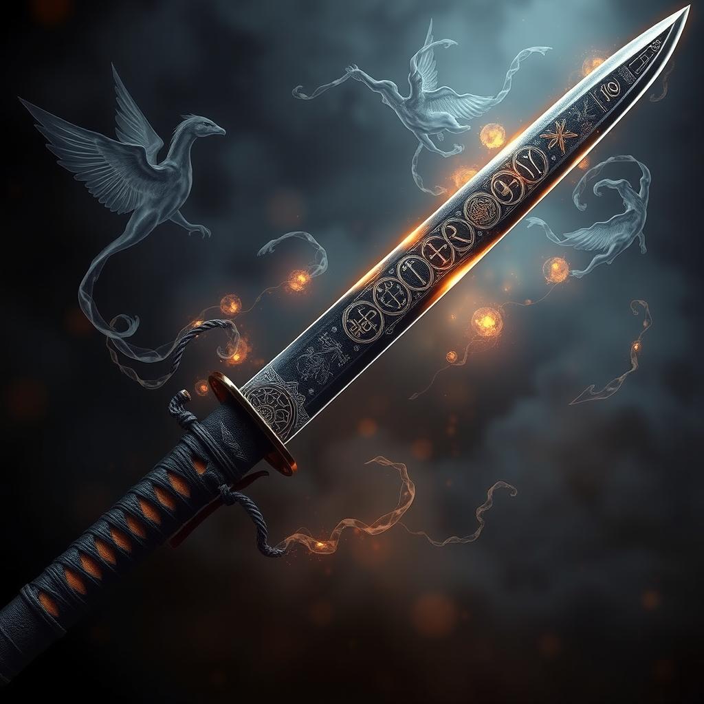Mystical Katana: A Glimpse into Ancient Dark Magic