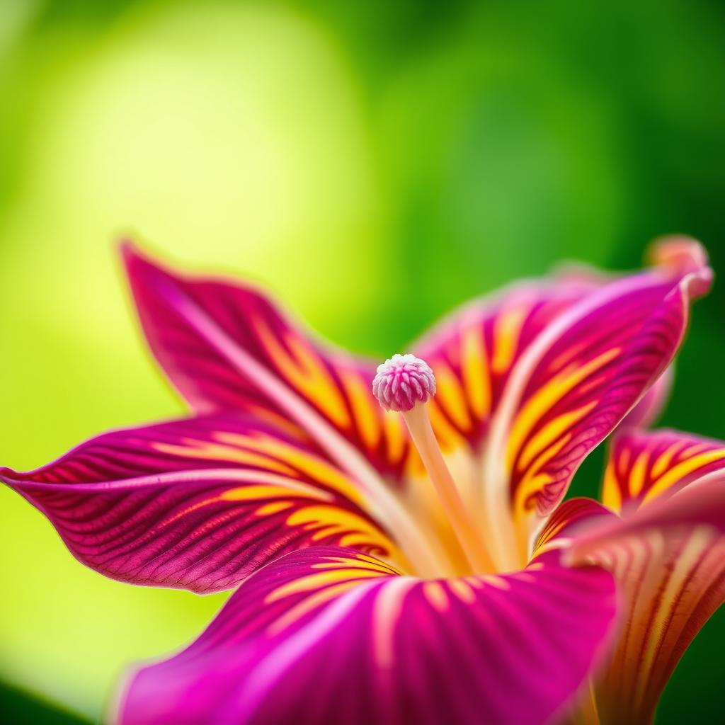Stunning Close-Up of Exotic Flower | Vibrant Colors & Intricate Designs