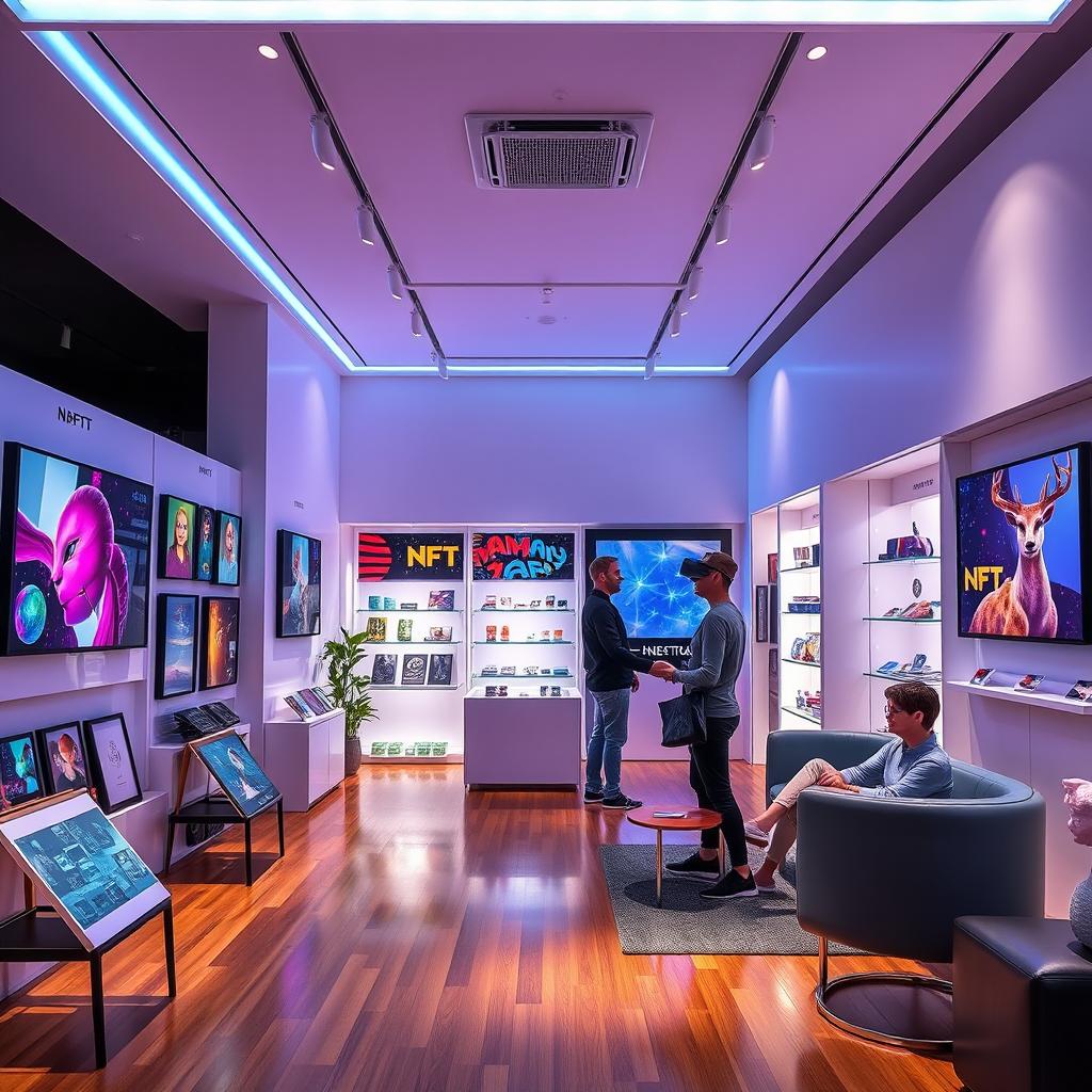 Explore Our Modern NFT Gift Shop: A Digital Art Experience