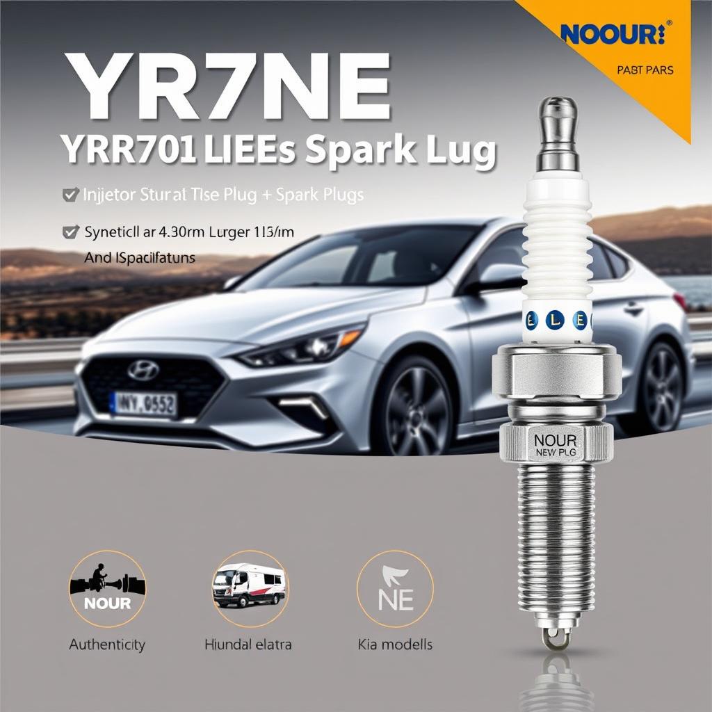 High-Quality YR7NE Euro 4 Injector Spark Plug Poster by NOUR