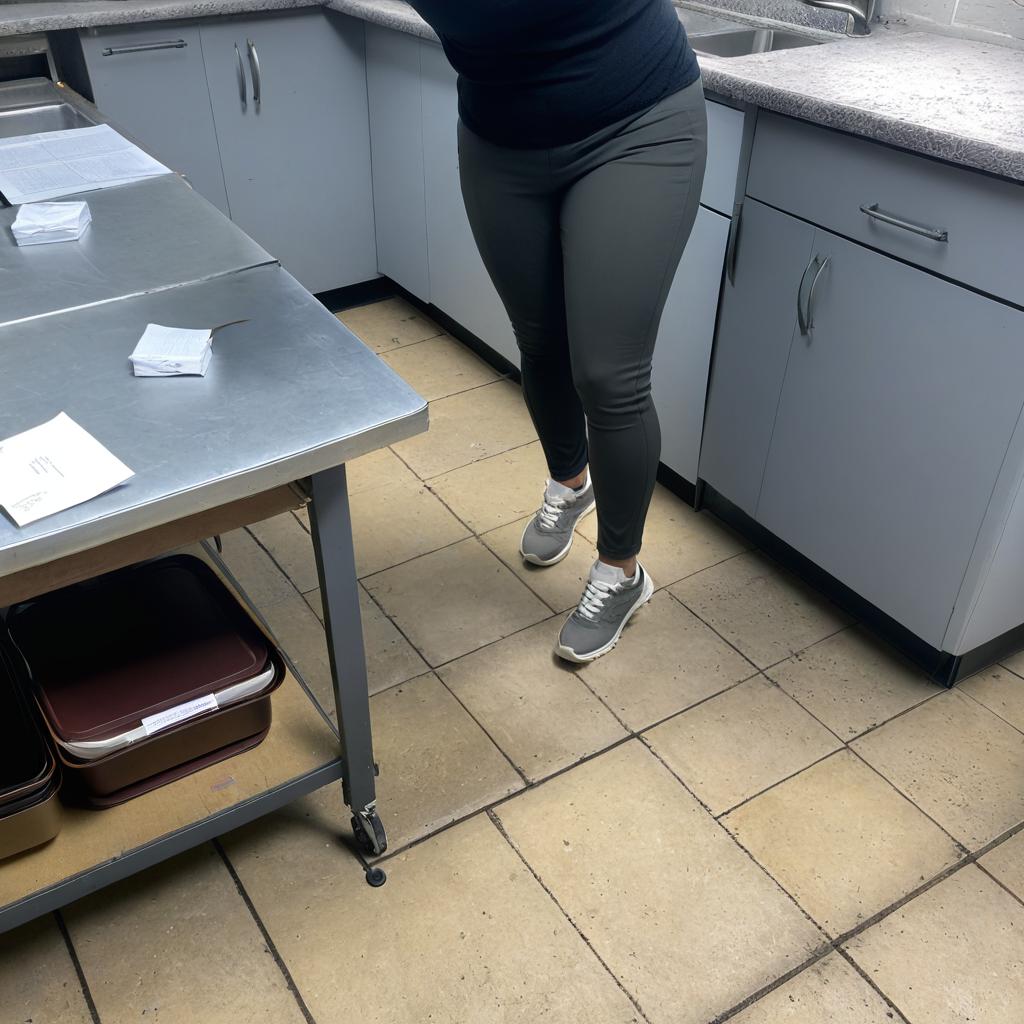 Vibrant Kitchen Scene: Energizing Culinary Ambiance