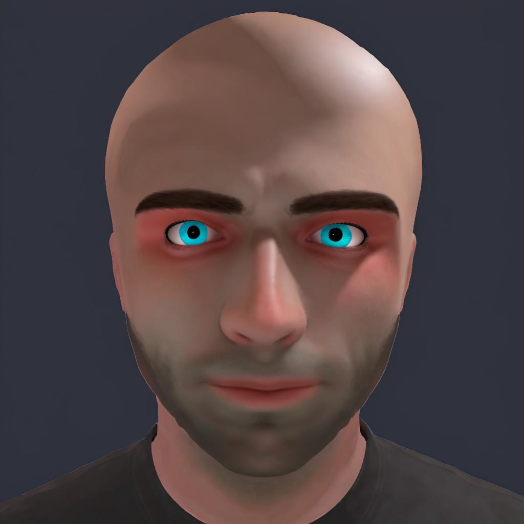 Stylish 3D Emo Character Design - Digital Art Inspiration