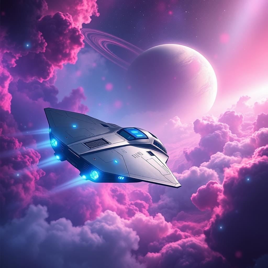 Stunning Sci-Fi Book Cover Art: A Cosmic Journey in Digital Exploration