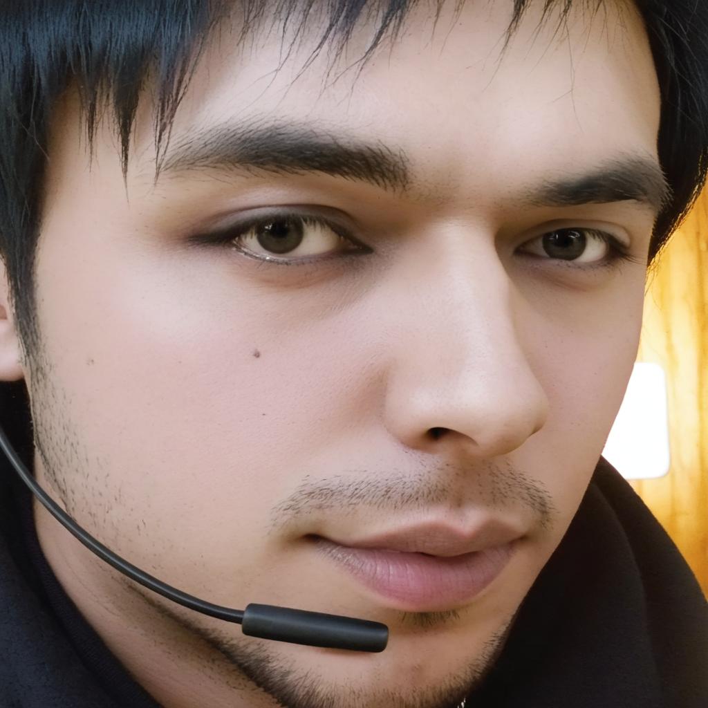 Dark Emo Aesthetic Portrait: Capturing Urban Intensity