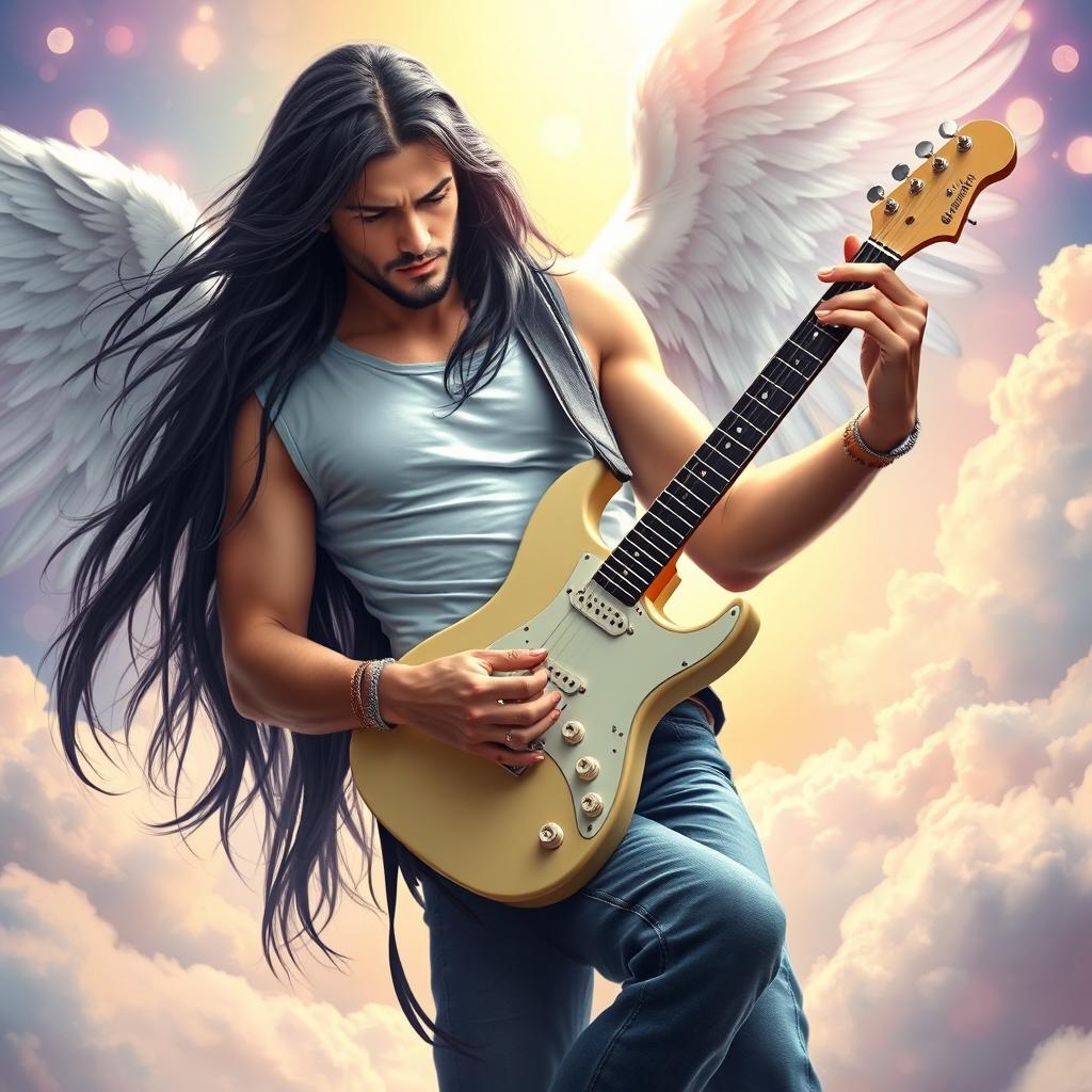 Epic Archangel Michael: Rock Star in a Celestial Realm