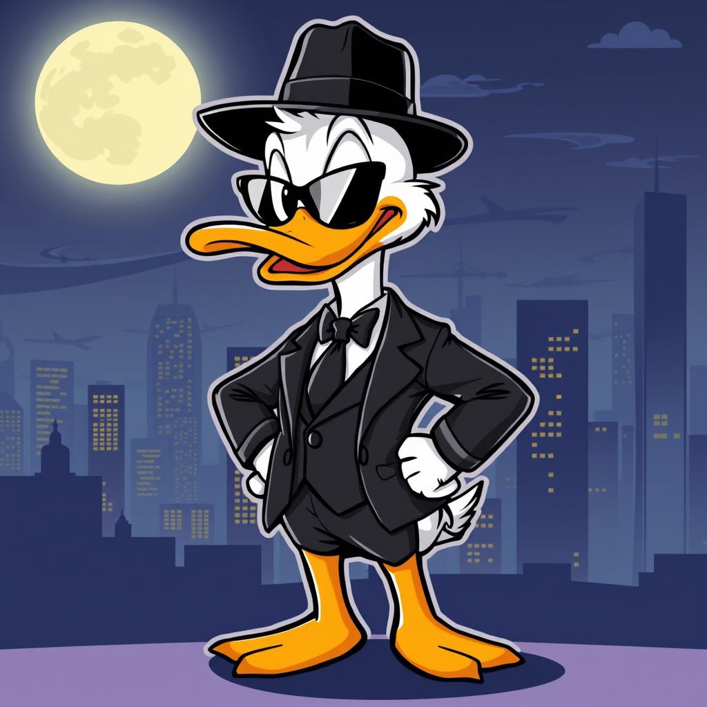 Secret Agent Donald Duck: A Playful Cartoon Adventure
