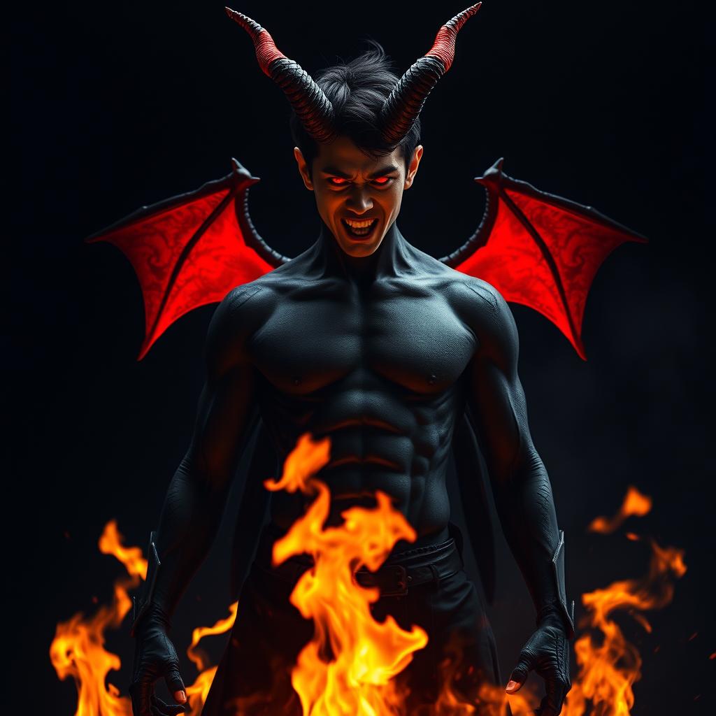 Demon Jeon Jeongguk: A Fiery Transformation of BTS's Icon