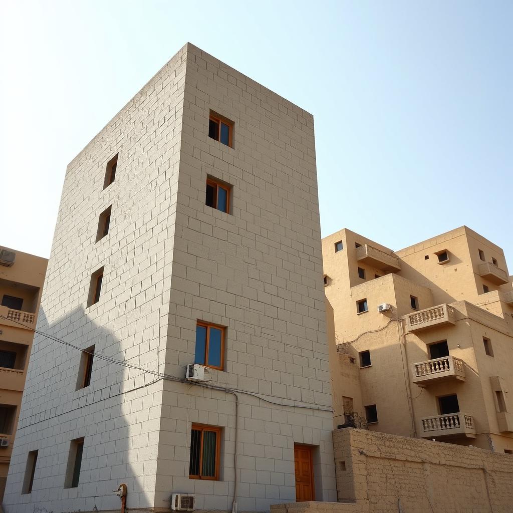 Explore Hadramaut Architecture: A Unique Five-Story Building