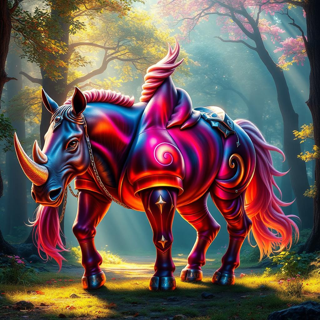 Exploring Mythical Beasts: The Unique Hybrids of Rhinoceros and Horse