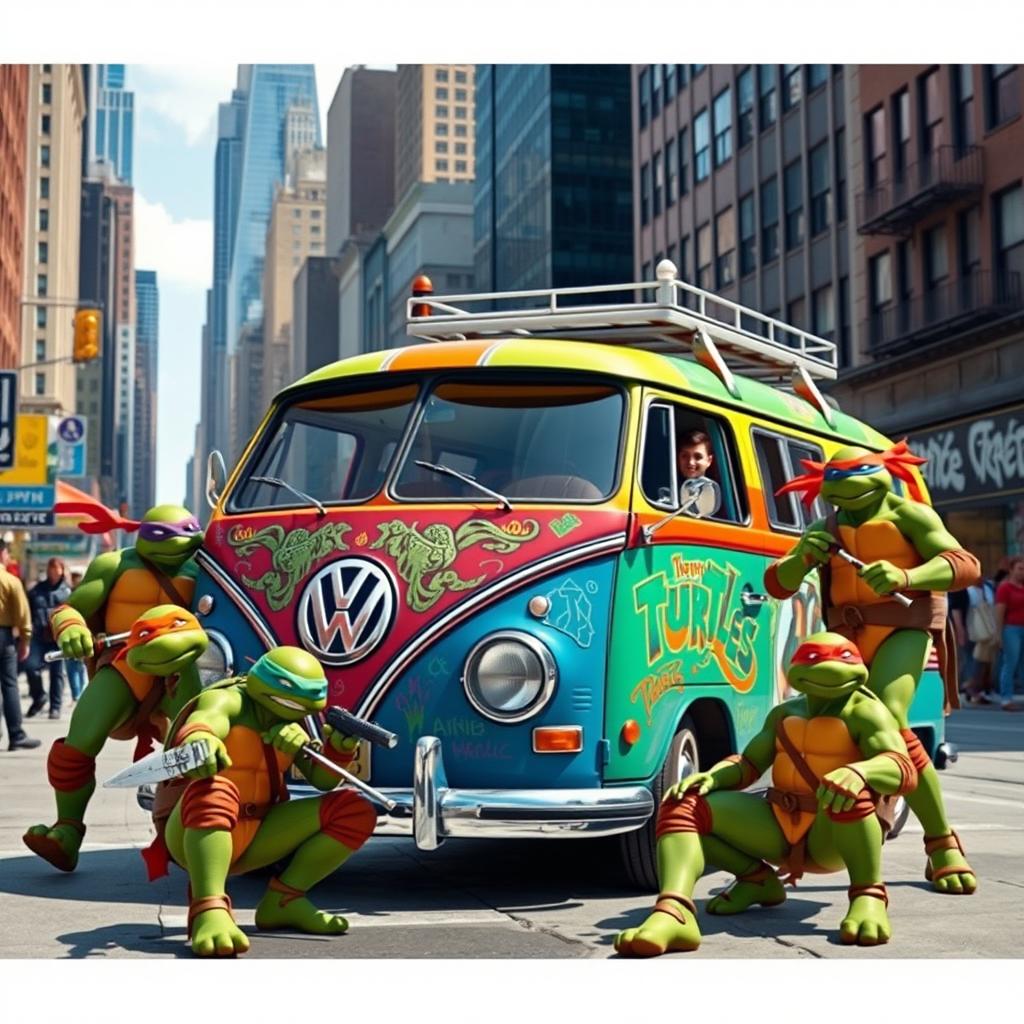 Teenage Mutant Ninja Turtles: Action-Packed Adventures Around a Custom ...