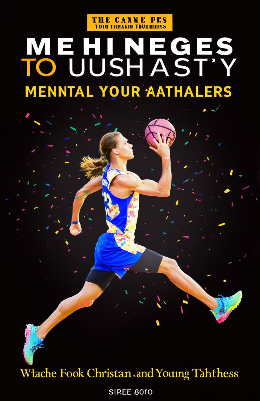 Dynamic Book Cover Design for Young Christian Athletes
