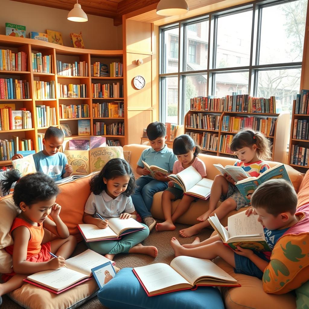 A Cozy Library for Young Readers: Inspiring Imagination and Love for ...