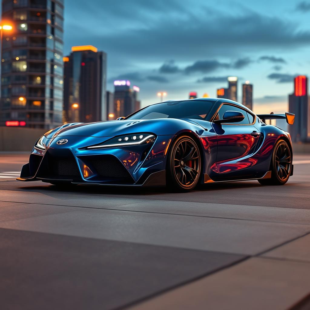 Stunning Modern Supercar Inspired by MK3 Toyota Supra
