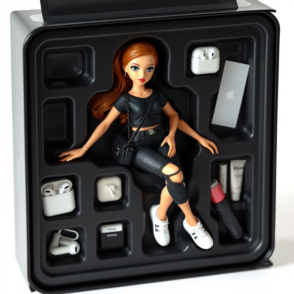 Hyper-Realistic Bratz Style 3D Figurine - Premium Collectible