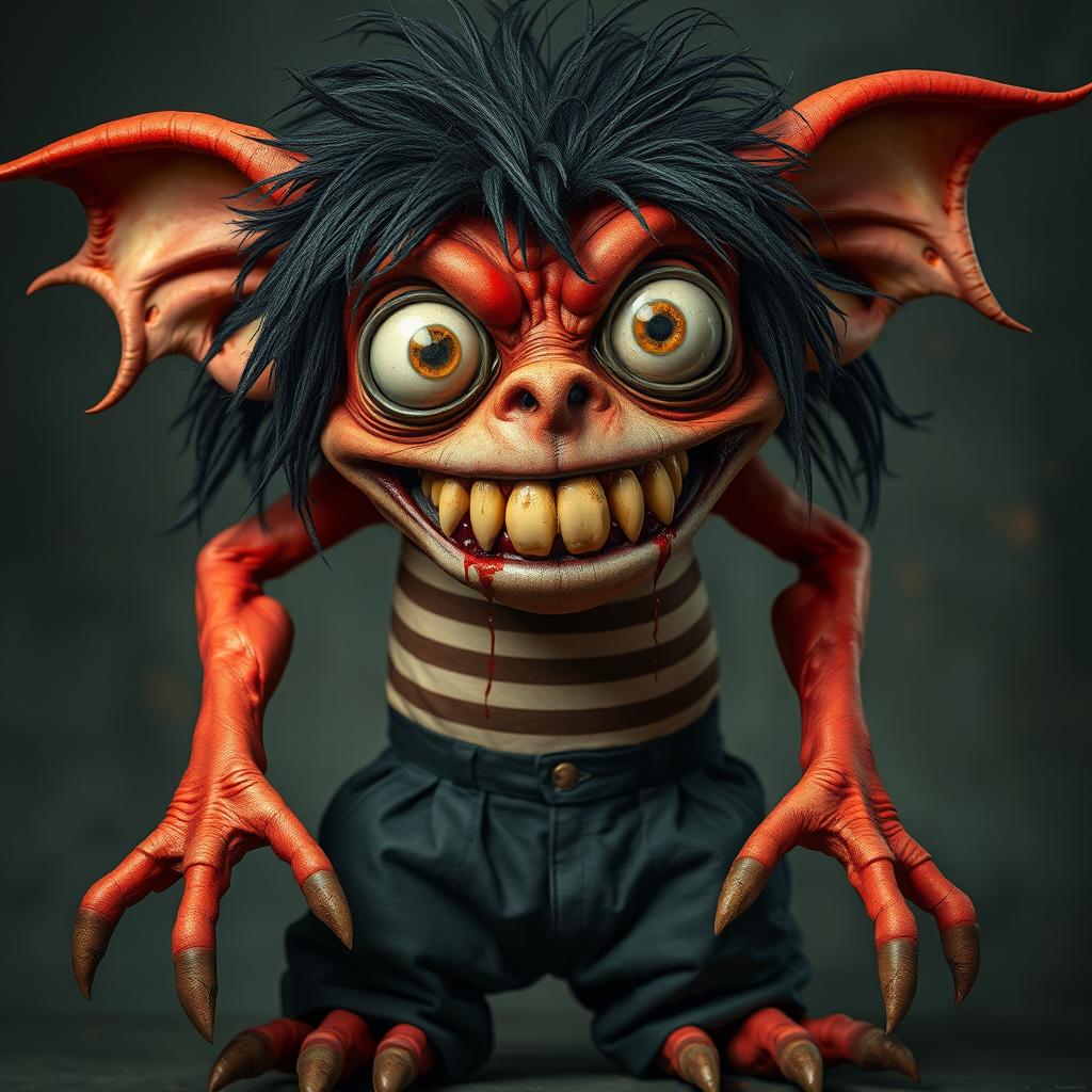 Quirky Yet Fearsome Monster Design - AI Generated | Idyllic