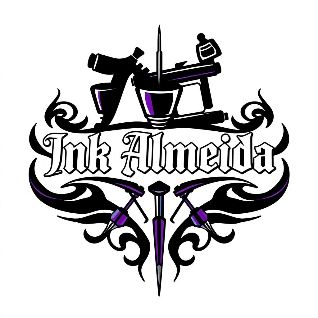 Logo Design for Tattoo Artist Ink Almeida - Bold & Unique