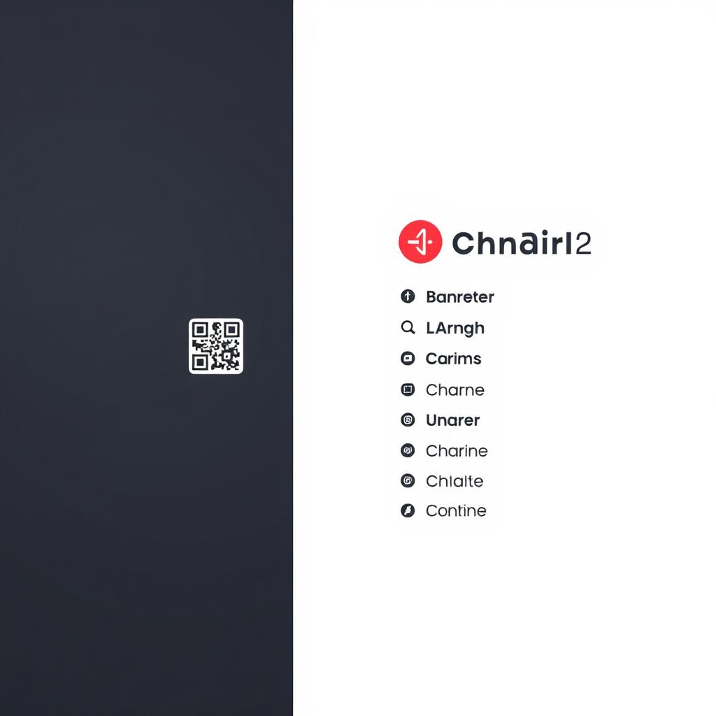 Modern QR Logo Design with Channel Branding