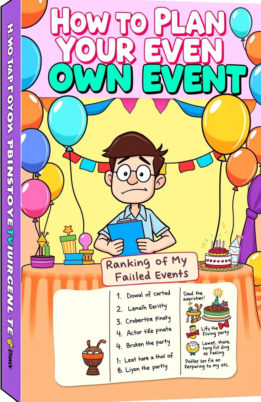 How to Plan Your Own Event: A Humorous Guide with Colorful Illustrations